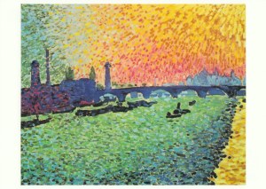 Die Brücke von Waterloo , 1906 von Derain André Kunst Postkarte und ...