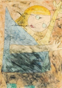 Engel, noch tastend , 1938 . 1193 von Klee Paul Kunst Postkarte und ...