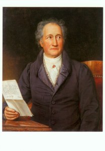 Bildnis Johann Wolfgang von Goethe , 1828 von Stieler Joseph Karl Kunst ...